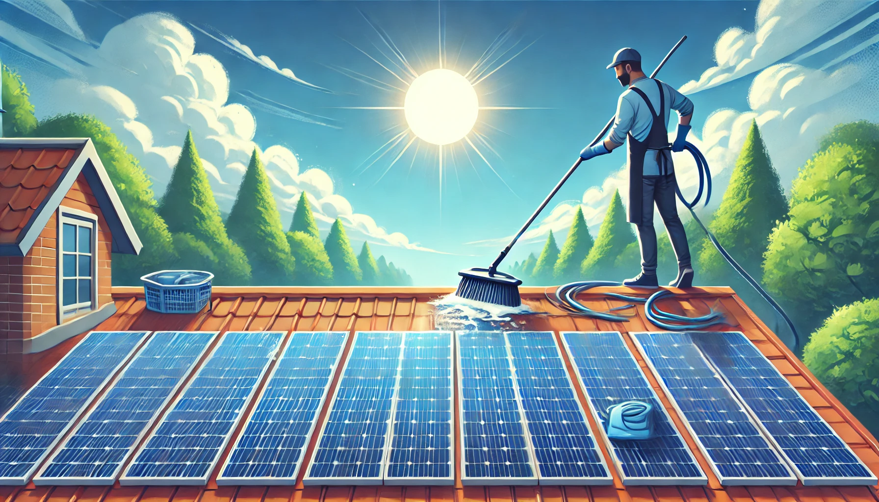 How to Clean Solar Panels | Best Practices and Tips - Renuth